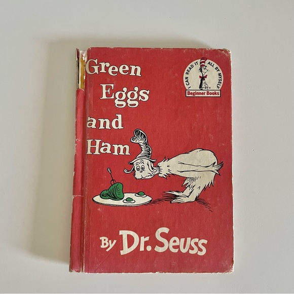 Office | 196 Vintage Green Eggs And Ham Dr Suess Hardcover Book | Poshmark